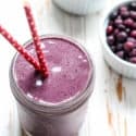 Purple Power Superfood Smoothie • Fit Mitten Kitchen