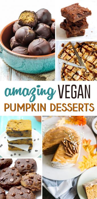 12 Amazing Vegan Pumpkin Desserts • Fit Mitten Kitchen