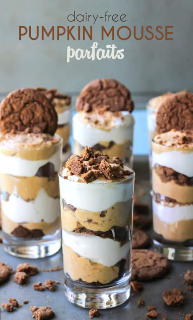Healthy Pumpkin Mousse Parfaits • Fit Mitten Kitchen