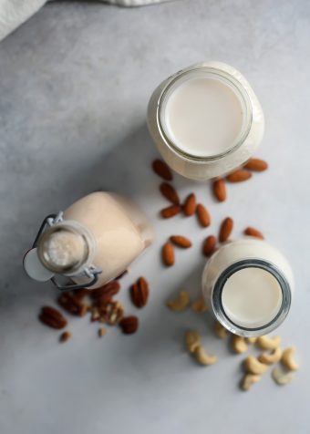 How to Make Nut Milk {just 2 ingredients} • Fit Mitten Kitchen
