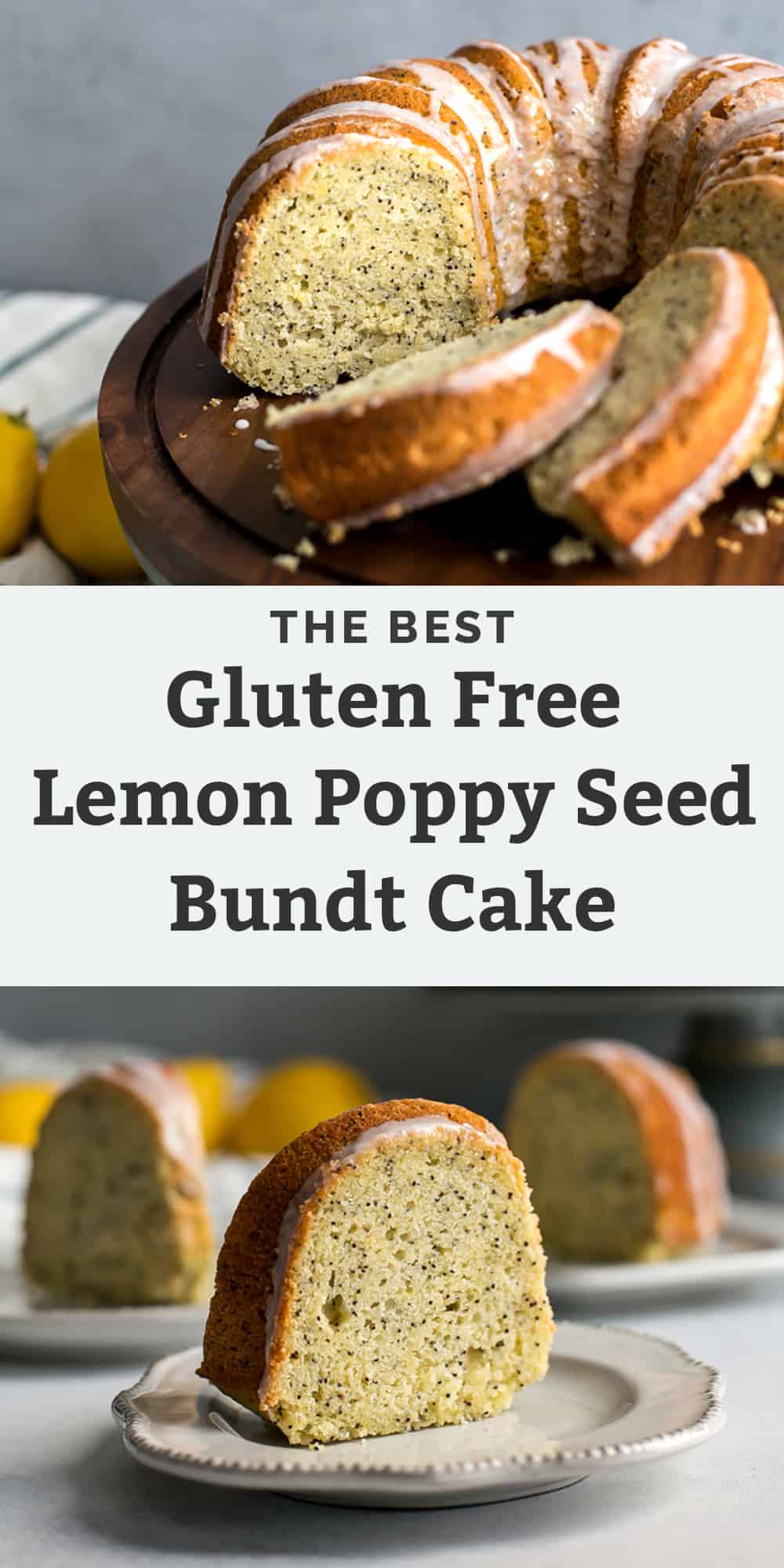 Gluten-Free Lemon Poppy Seed Bundt Cake • Fit Mitten Kitchen