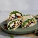 Balsamic Chicken Wrap with blueberries & goat cheese {gluten-free ...