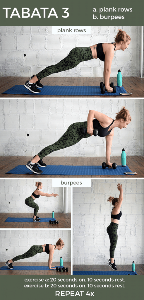 30-Minute Dumbbell Tabata Workout • Fit Mitten Kitchen