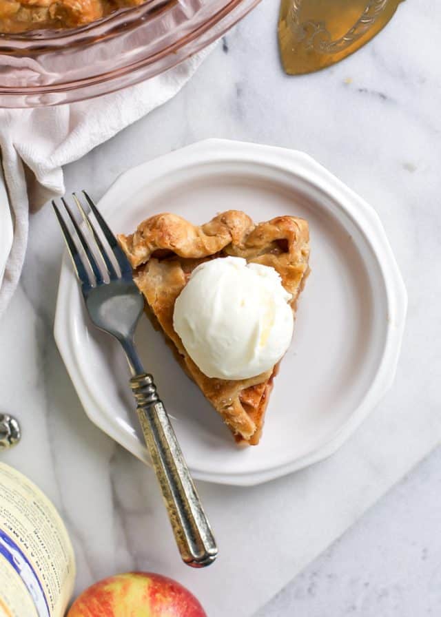 The Best Healthier Apple Pie {whole grain crust} • Fit Mitten Kitchen