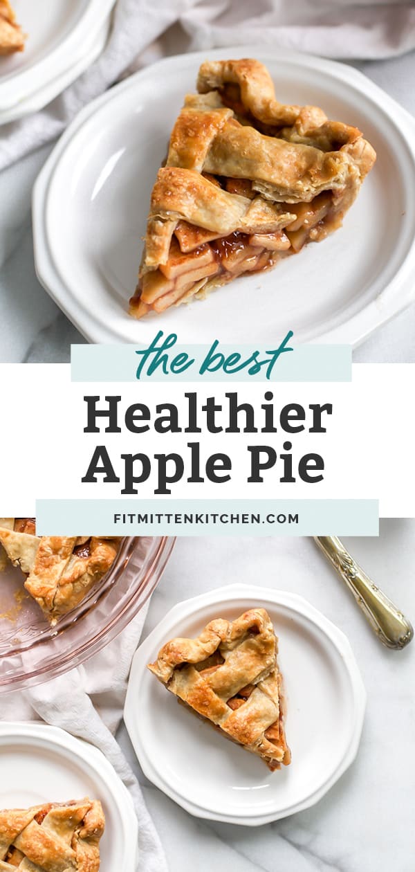 The Best Healthier Apple Pie {whole grain crust} • Fit Mitten Kitchen