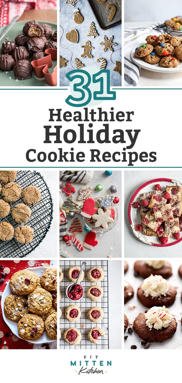 31 Healthier Holiday Cookies for your cookie exchange • Fit Mitten Kitchen