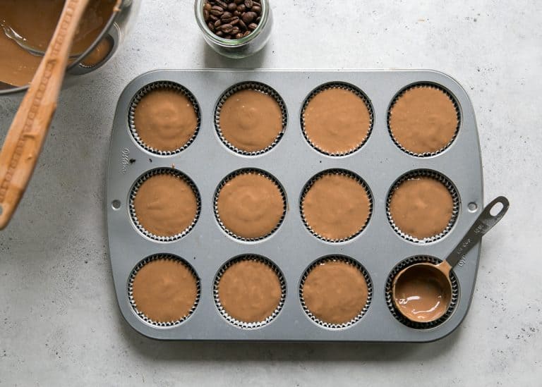 Mini Mocha Chocolate Cheesecake • Fit Mitten Kitchen