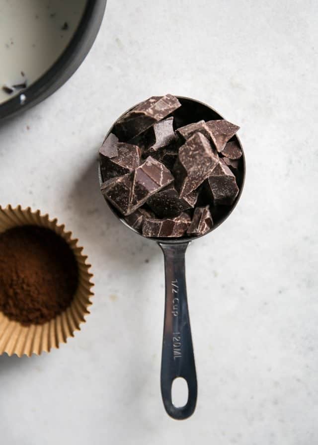 Mini Mocha Chocolate Cheesecake • Fit Mitten Kitchen