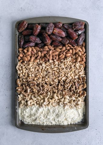 Homemade Protein Bar Recipe {copycat RX BAR} • Fit Mitten Kitchen