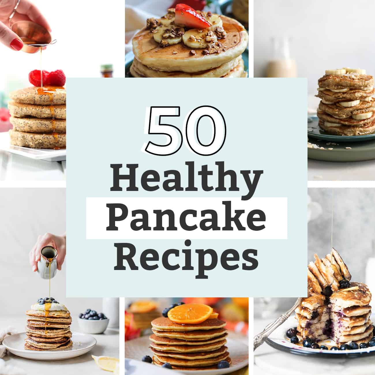 50 Delicious Healthy Pancake Recipes • Fit Mitten Kitchen