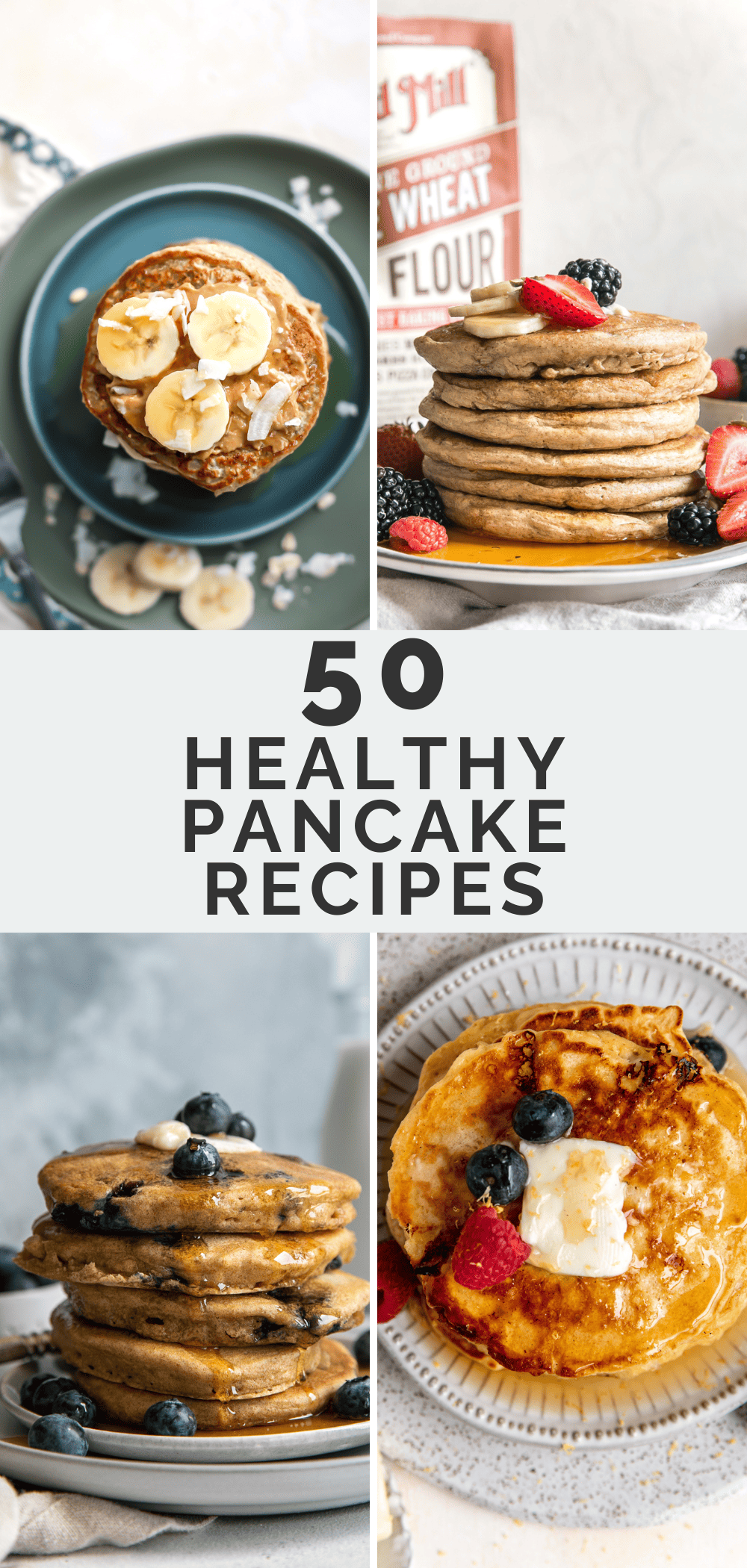 50 Delicious Healthy Pancake Recipes • Fit Mitten Kitchen