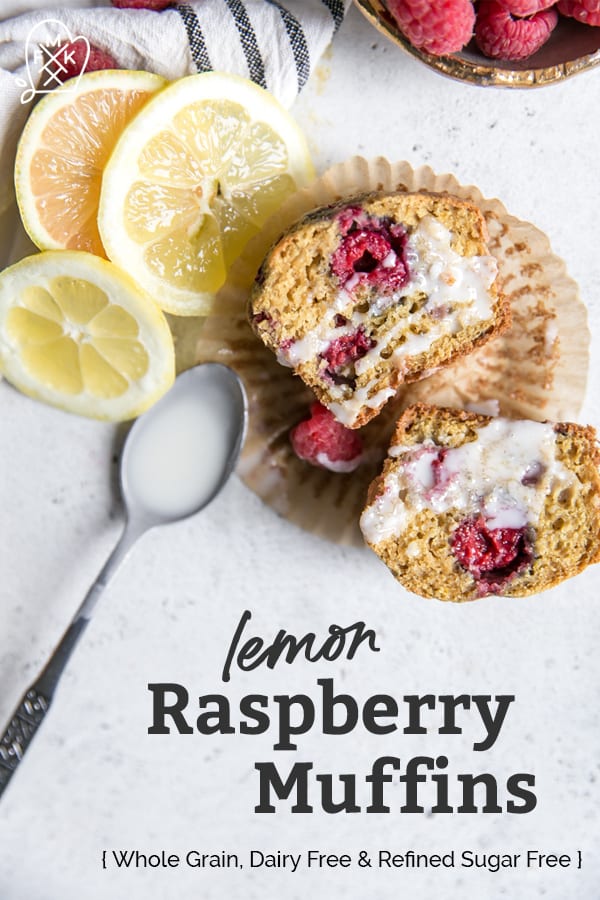 Lemon Raspberry Muffins • Fit Mitten Kitchen