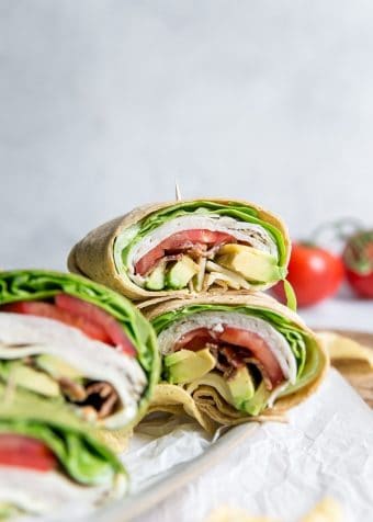 California Turkey Wrap • Fit Mitten Kitchen