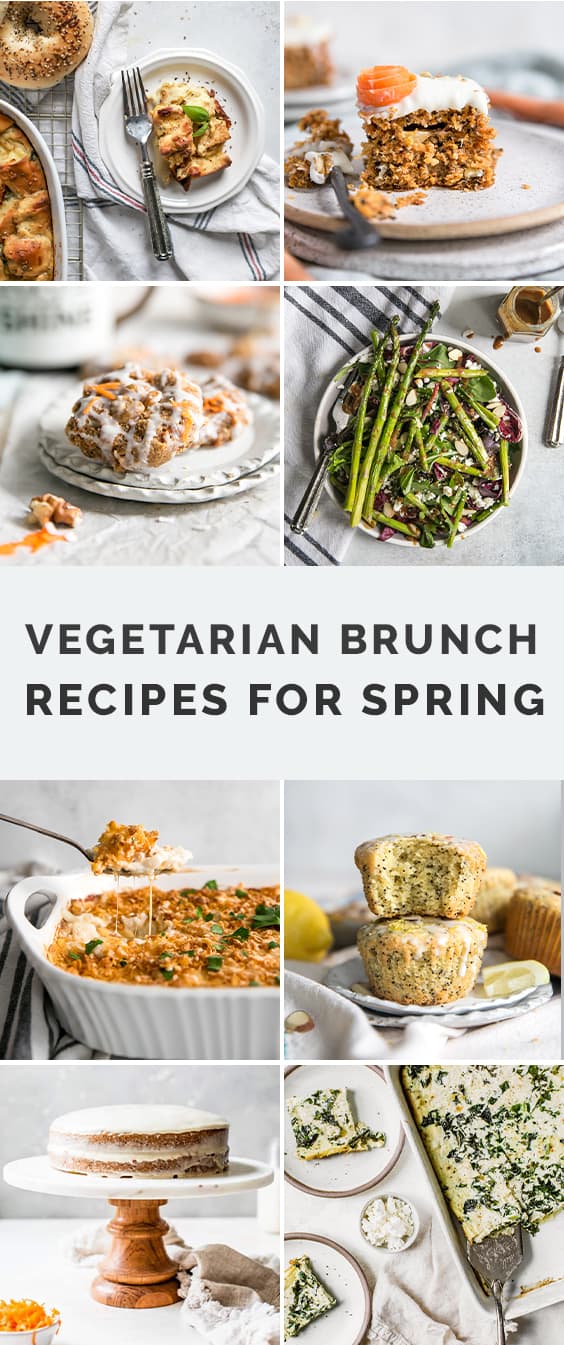 60 Vegetarian Spring Brunch Recipes • Fit Mitten Kitchen