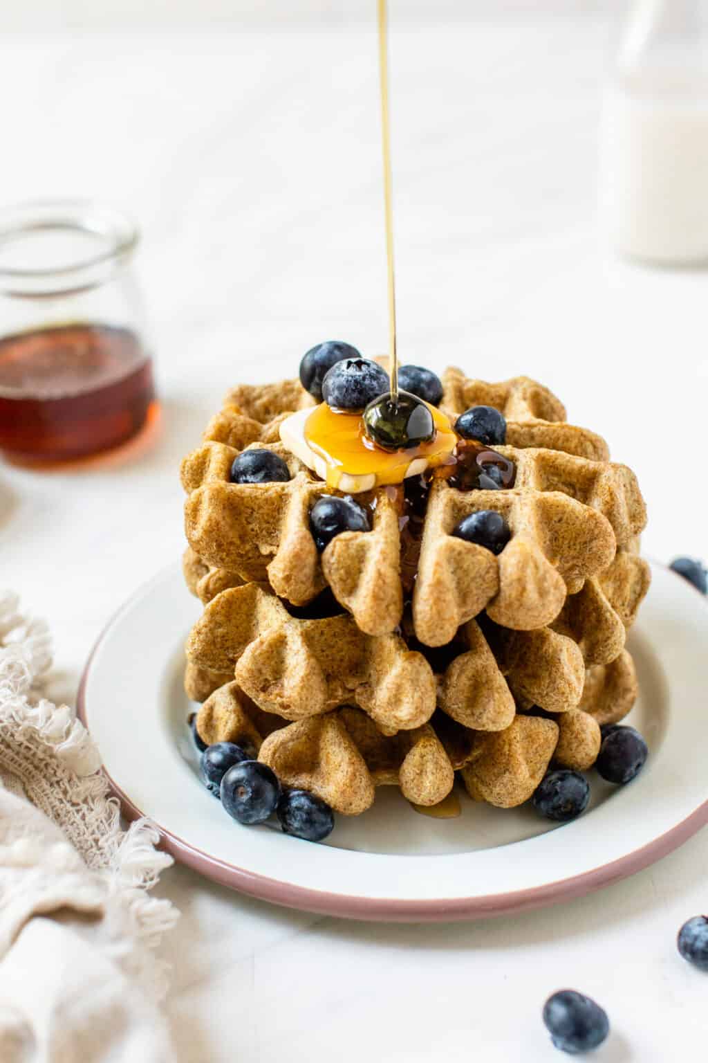 Whole Wheat Waffles • Fit Mitten Kitchen