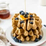 Whole Wheat Waffles • Fit Mitten Kitchen