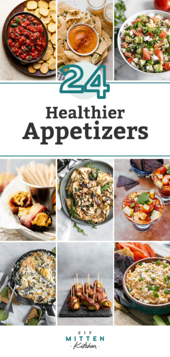 24 Healthy Appetizers for your next party • Fit Mitten Kitchen