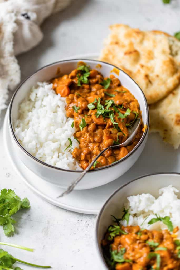 Vegan Lentil Curry • Fit Mitten Kitchen