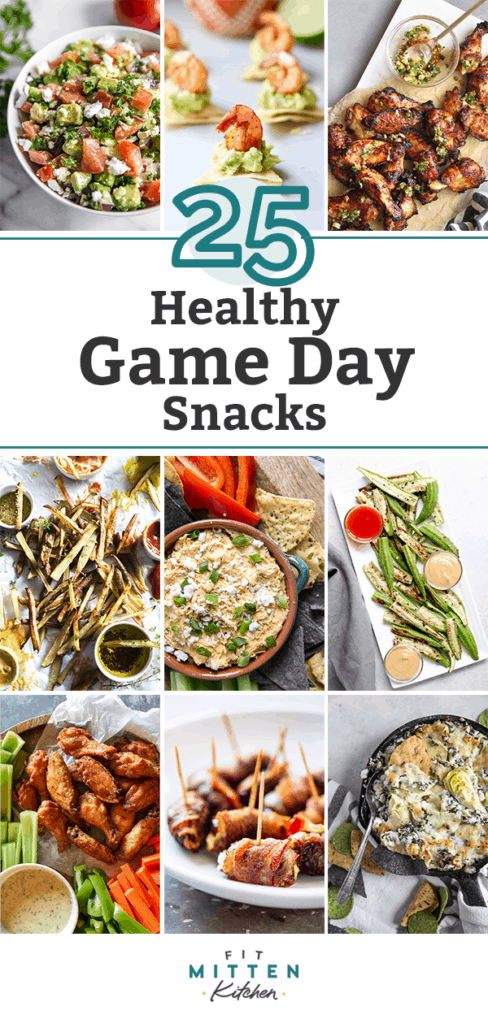 Healthy Game Day Snacks • Fit Mitten Kitchen
