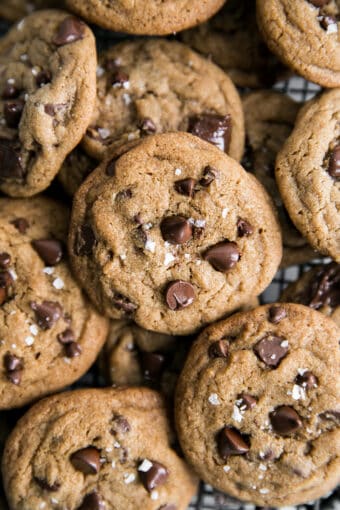 Chocolate Chip Cookies {soft centers, crisp edges} • Fit Mitten Kitchen