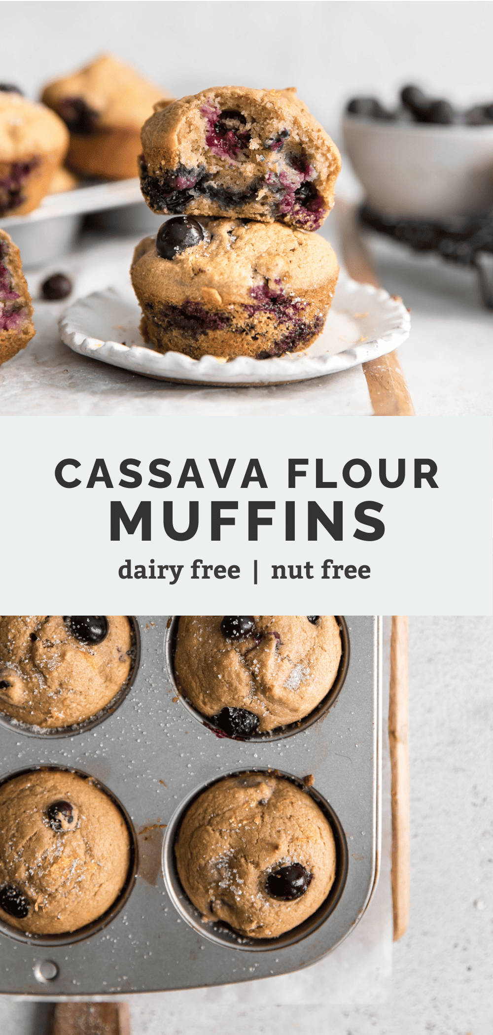 The Best Cassava Flour Muffins {gluten free} • Fit Mitten Kitchen