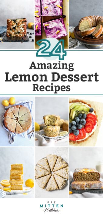 The Best Healthy Lemon Desserts & Snacks • Fit Mitten Kitchen