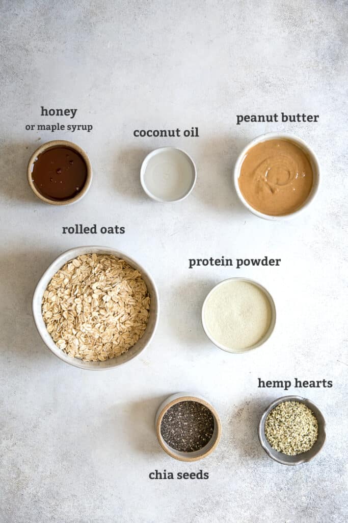 No Bake Peanut Butter Oat Bars • Fit Mitten Kitchen