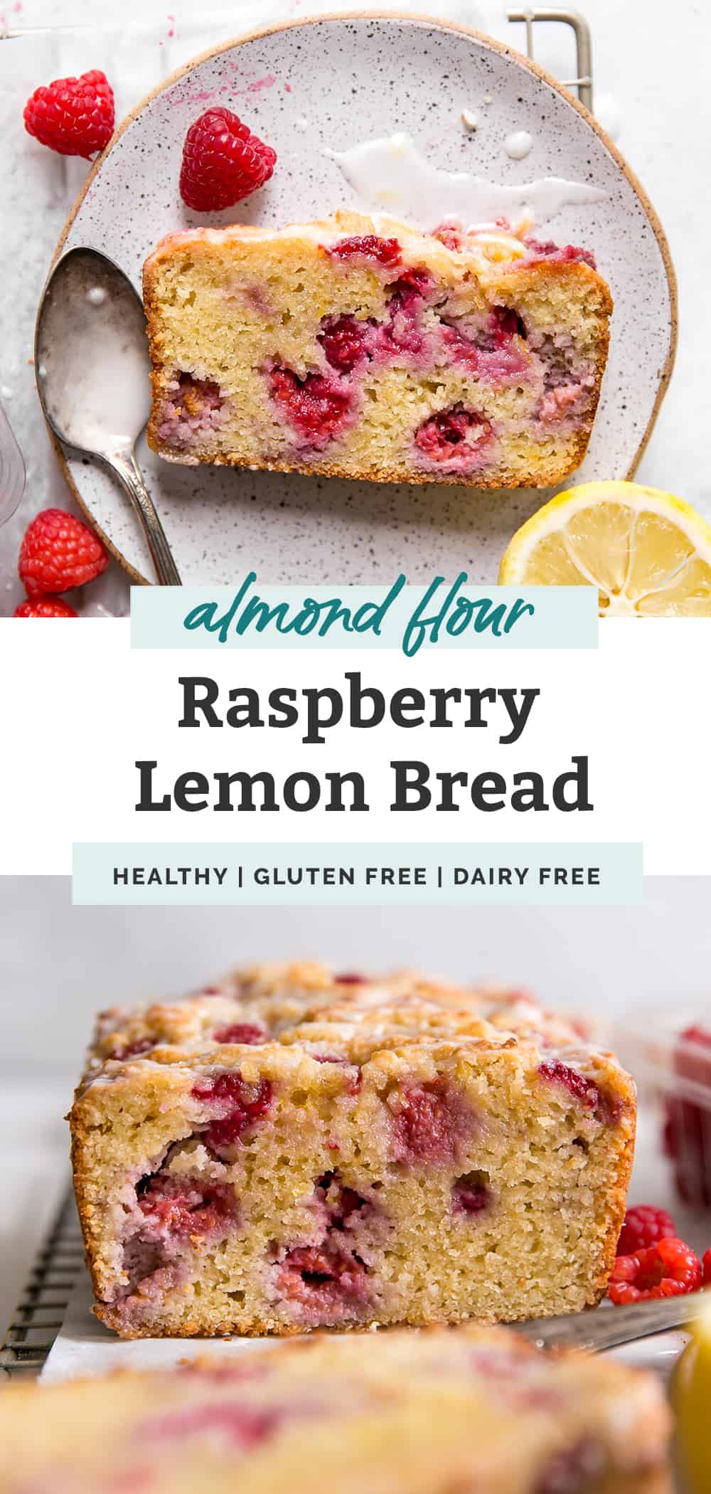 Lemon Raspberry Loaf • Fit Mitten Kitchen