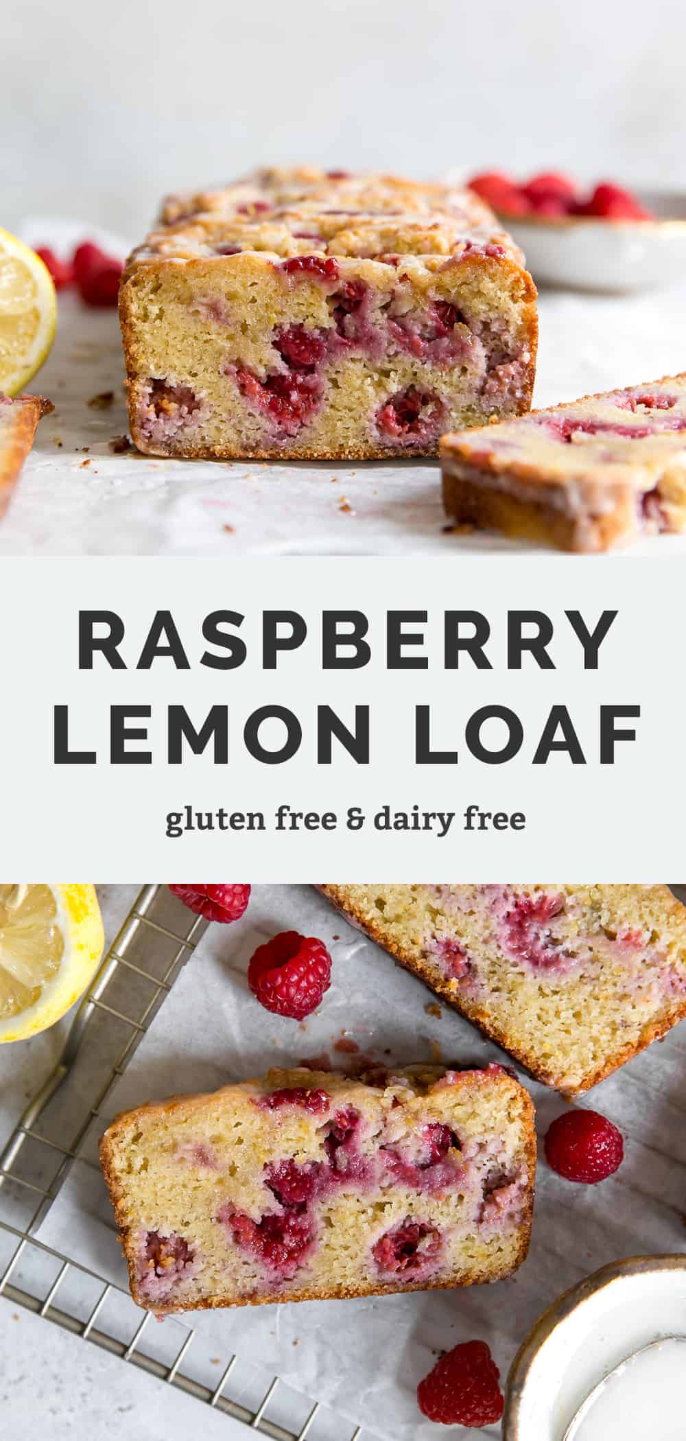 Lemon Raspberry Loaf • Fit Mitten Kitchen