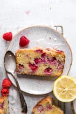Lemon Raspberry Loaf • Fit Mitten Kitchen
