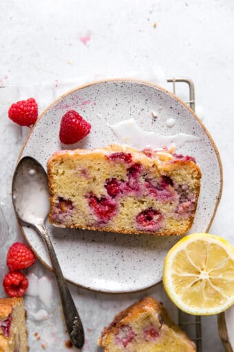 Lemon Raspberry Loaf • Fit Mitten Kitchen