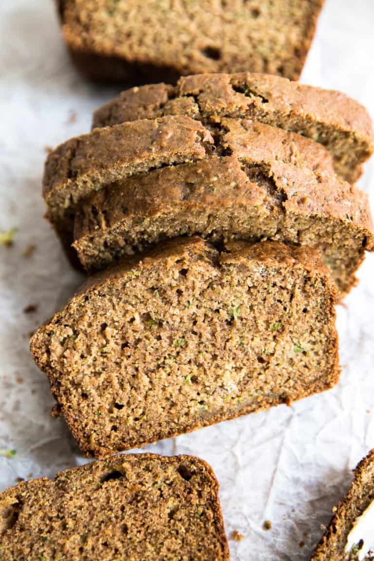 The Best Healthy Zucchini Bread {soft & moist!} • Fit Mitten Kitchen