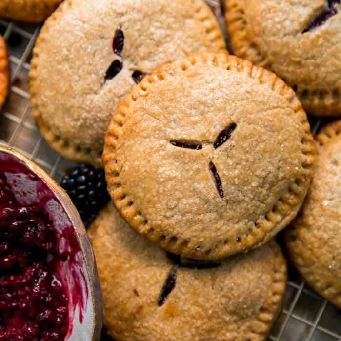 Easy Blackberry Hand Pies {vegan friendly} • Fit Mitten Kitchen