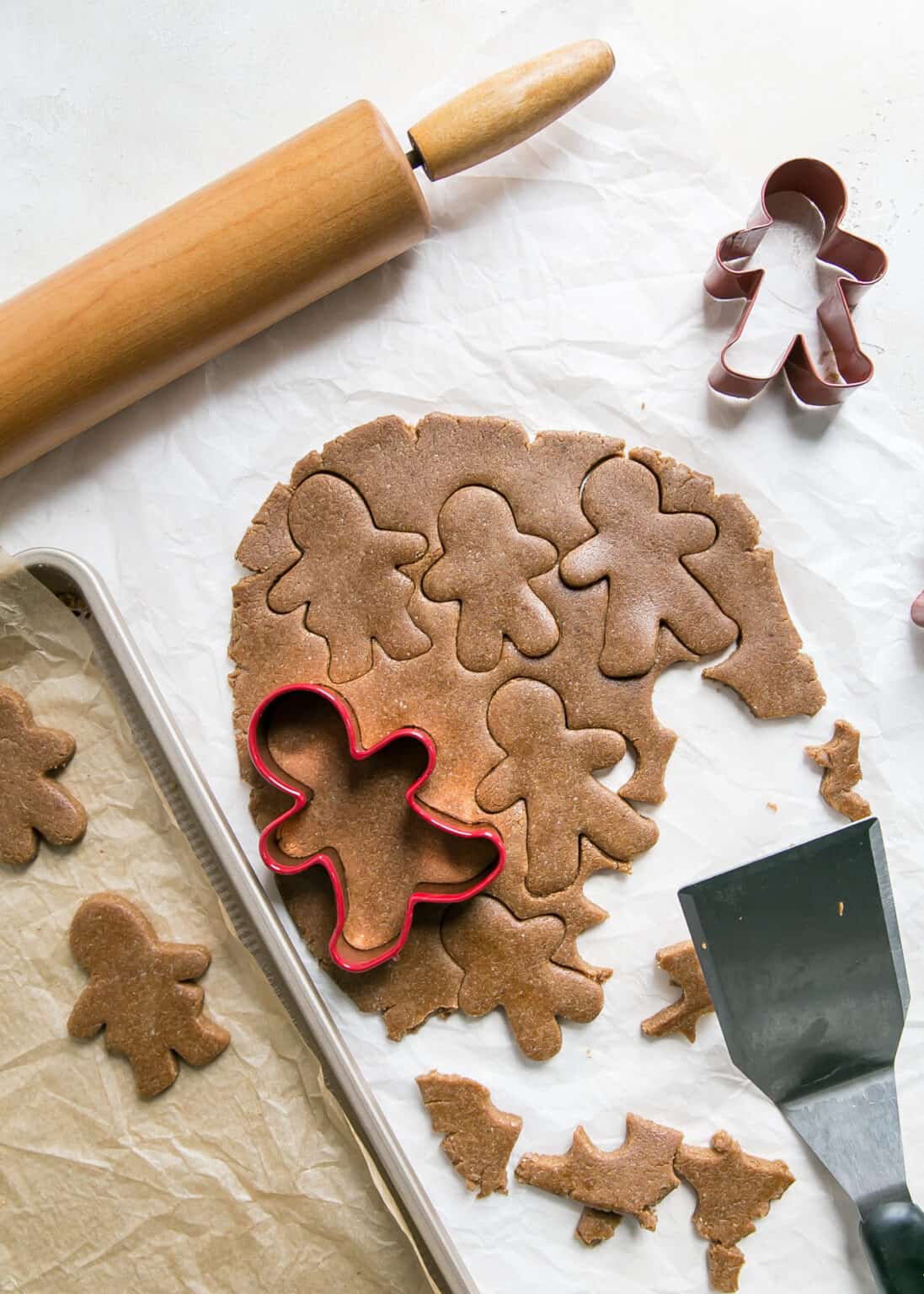 Healthy Vegan Gingerbread Cookies {gluten free} • Fit Mitten Kitchen