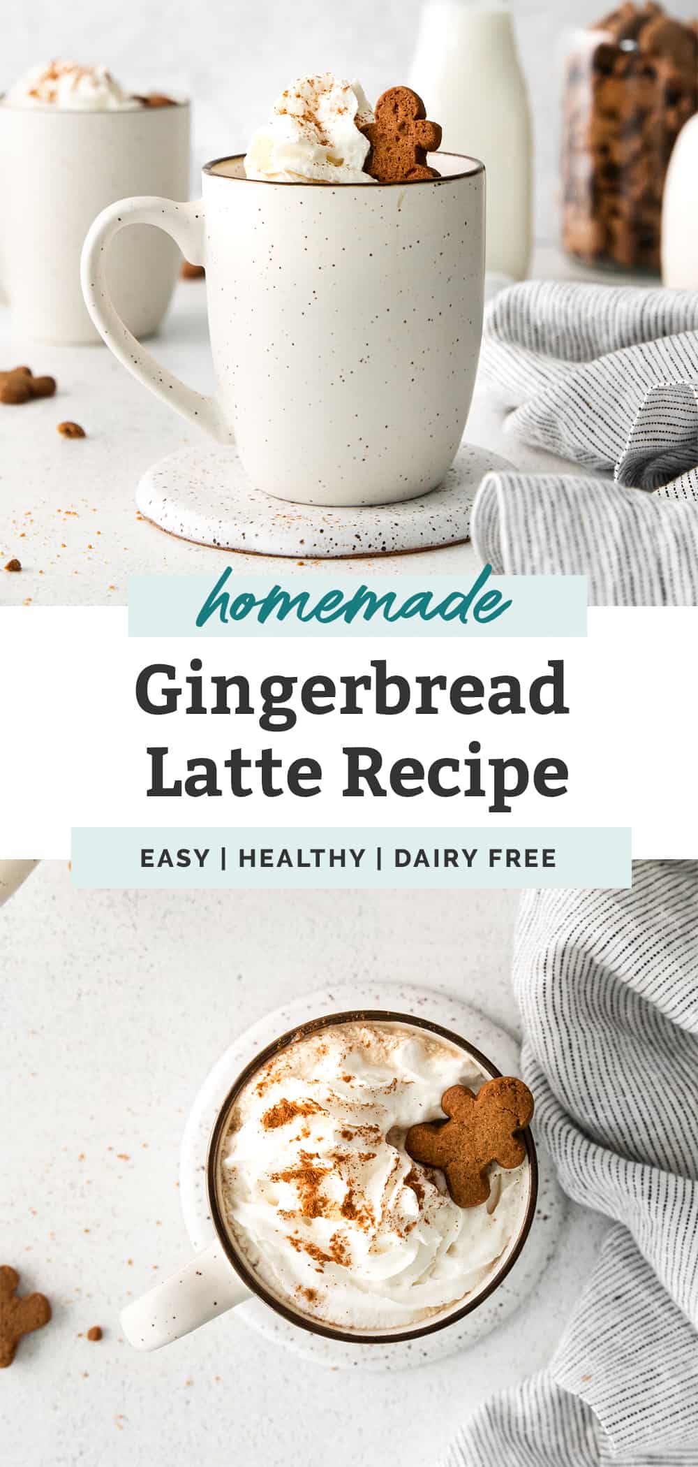 Homemade Gingerbread Latte • Fit Mitten Kitchen