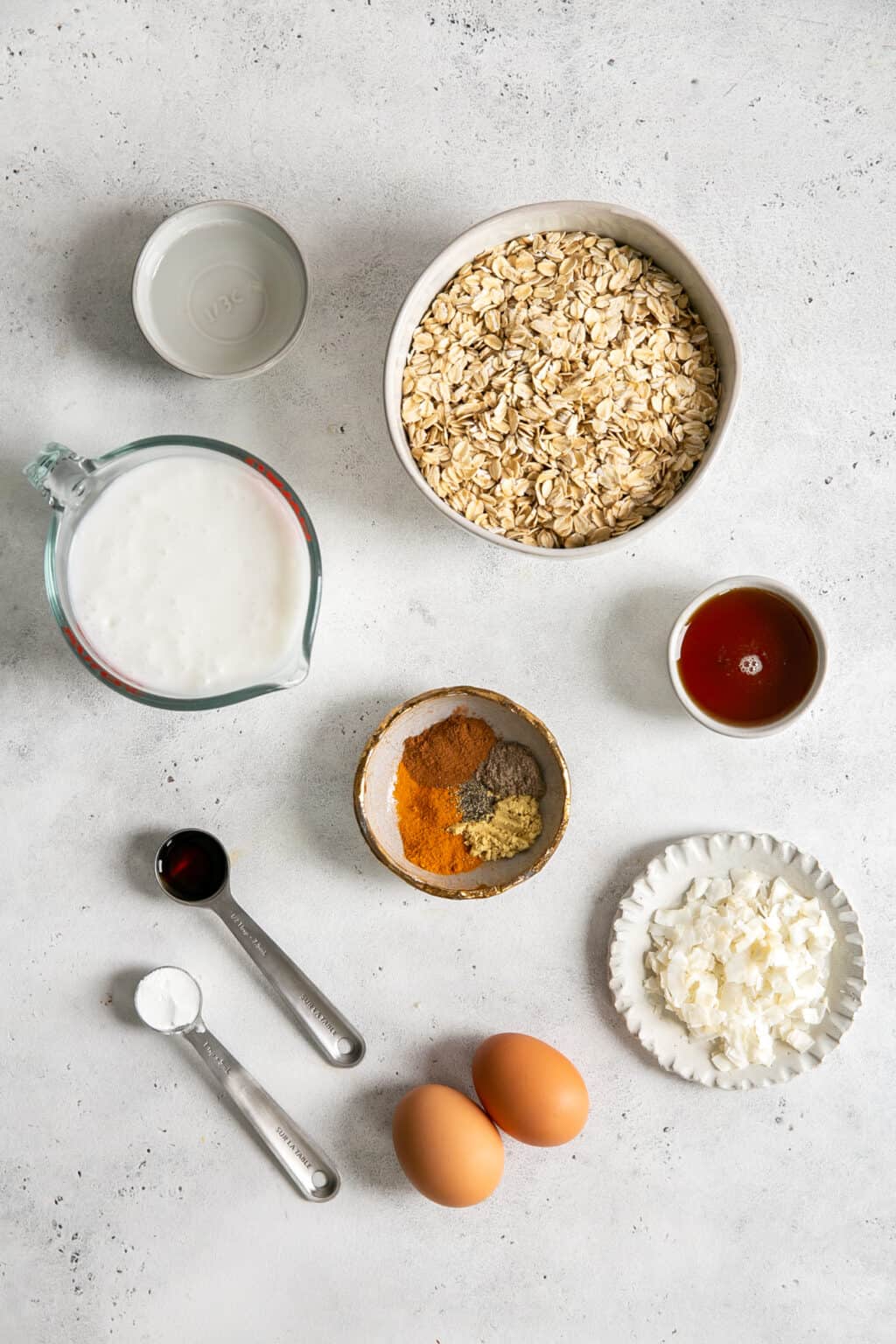 Golden Milk Baked Oatmeal • Fit Mitten Kitchen