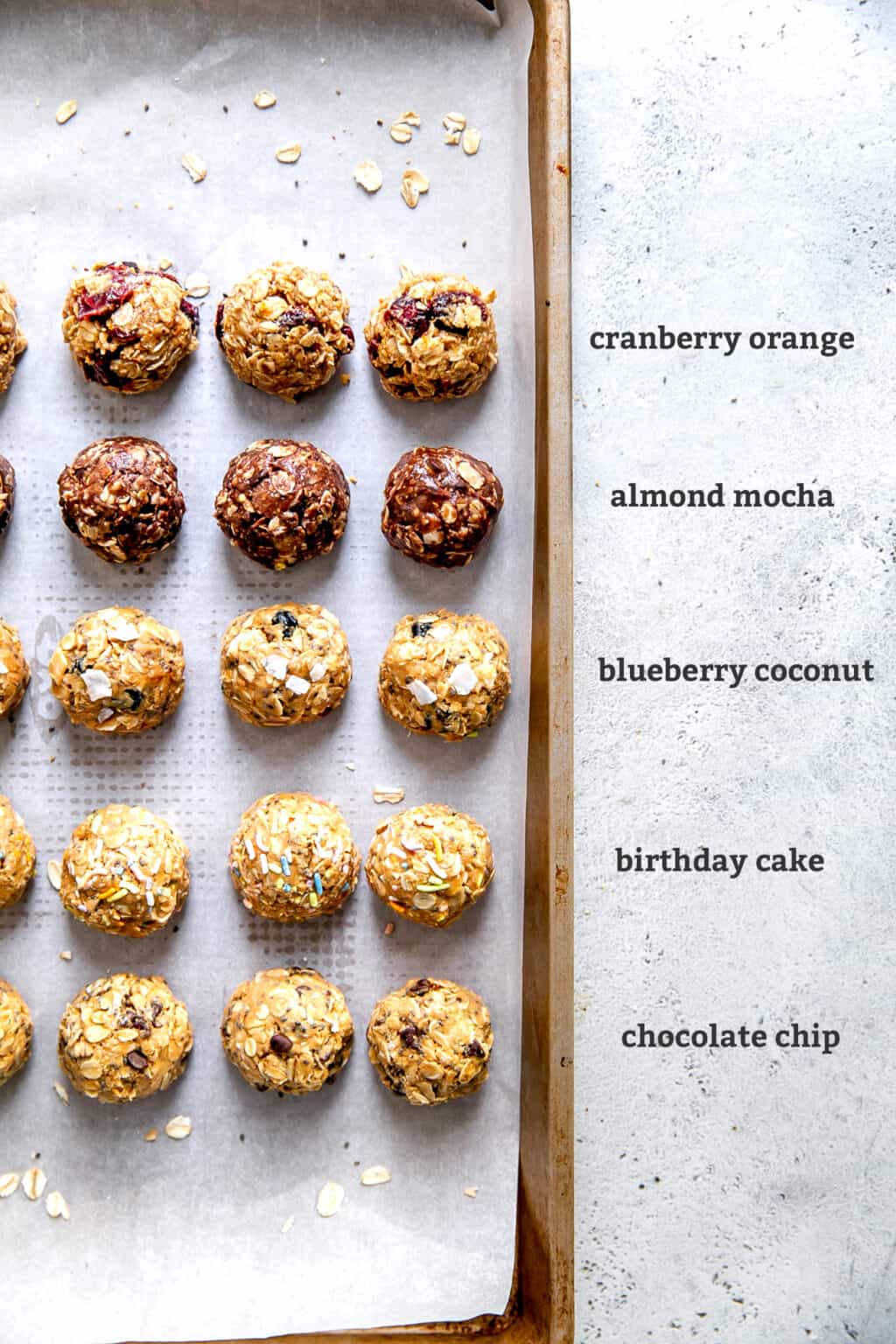 Energy Balls Recipe (Master Mix + 5 Flavors) • Fit Mitten Kitchen