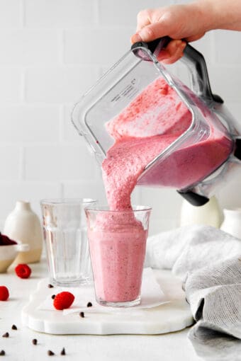 Raspberry Smoothie • Fit Mitten Kitchen
