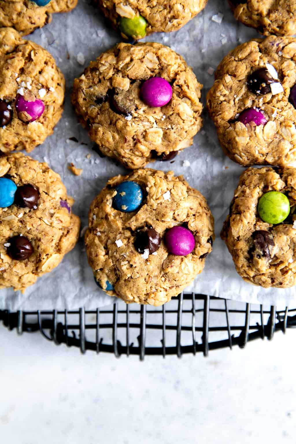 The Best Healthy Monster Cookies • Fit Mitten Kitchen