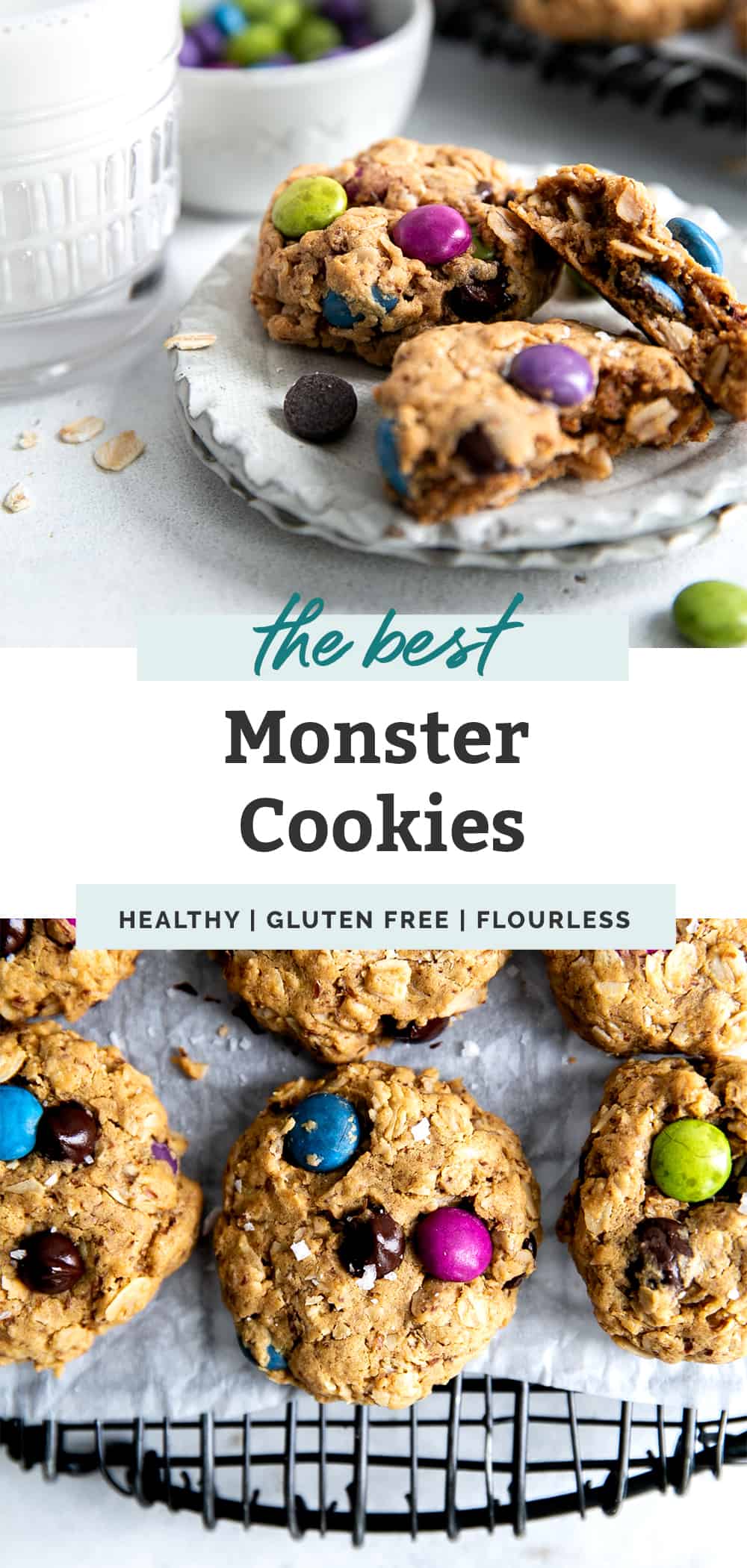 The Best Healthy Monster Cookies • Fit Mitten Kitchen