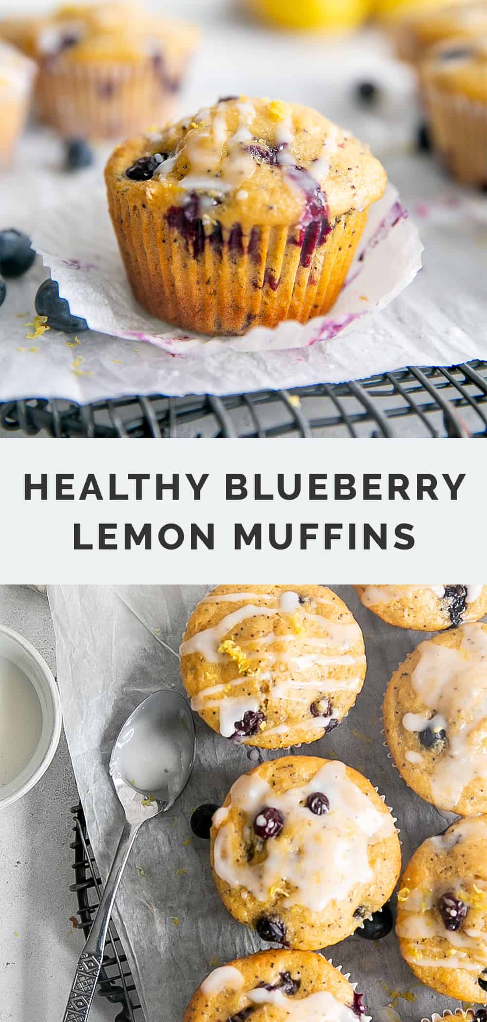 Lemon Blueberry Muffins • Fit Mitten Kitchen