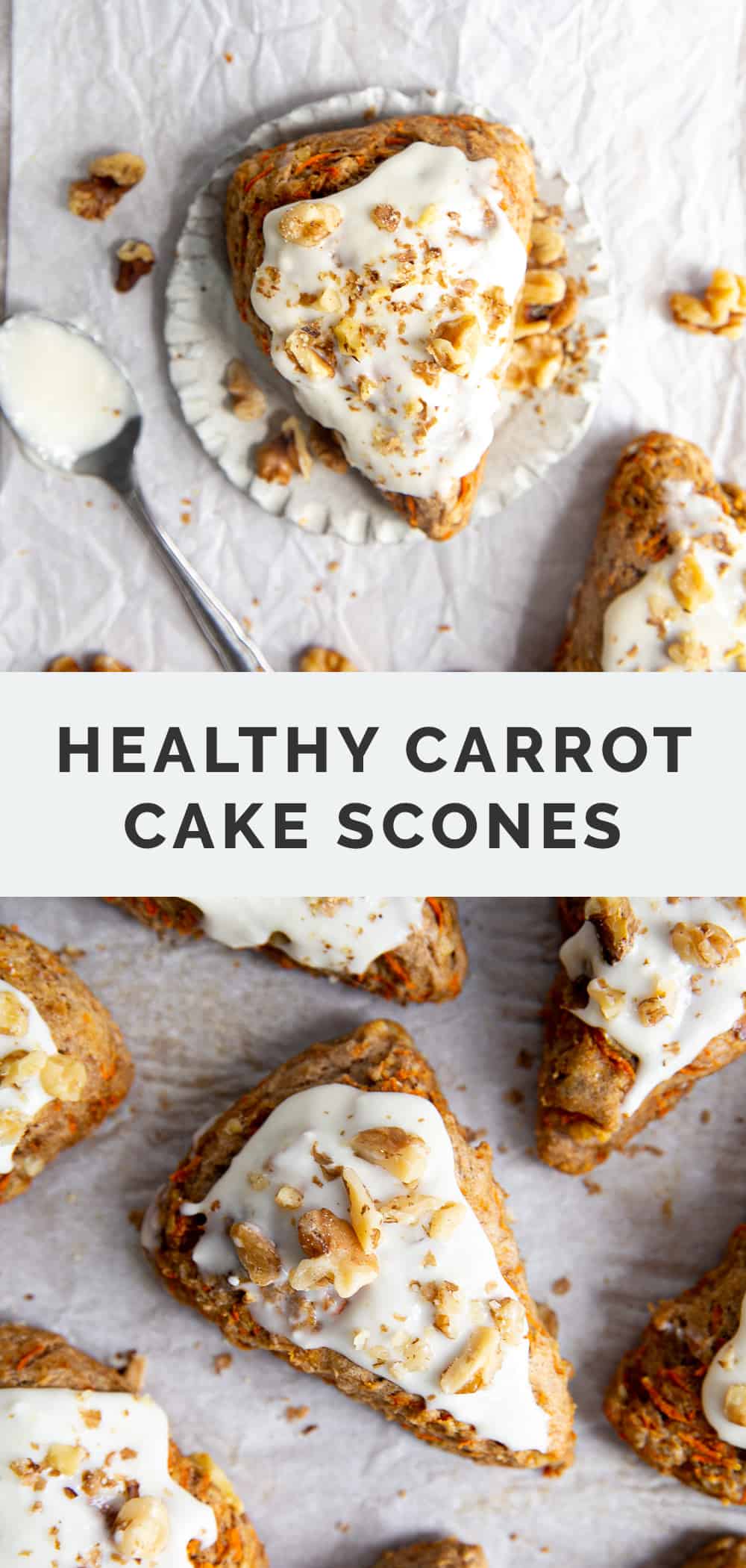 Carrot Cake Scones • Fit Mitten Kitchen