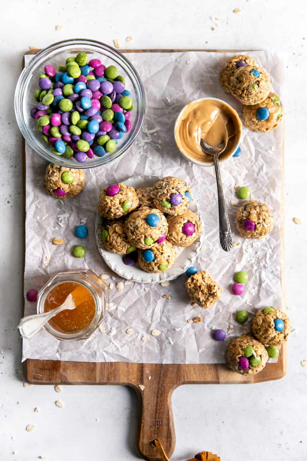 Monster Cookie Energy Balls • Fit Mitten Kitchen