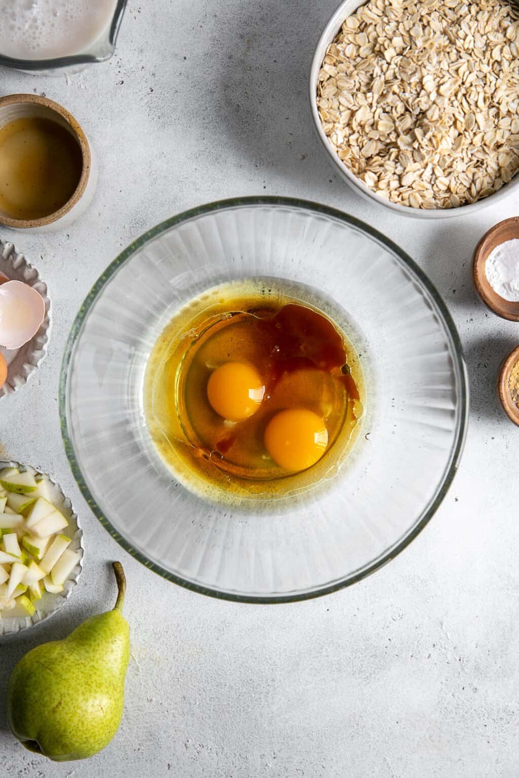 Baked Pear Oatmeal • Fit Mitten Kitchen