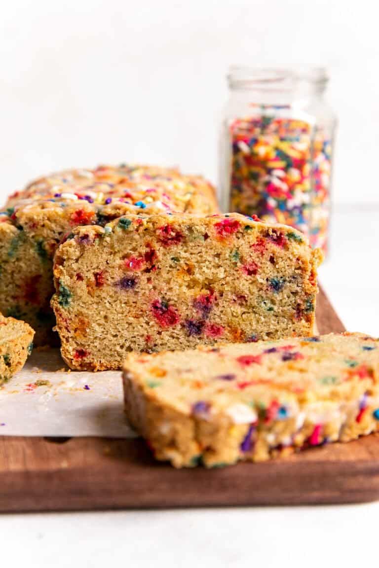 Funfetti Loaf Cake • Fit Mitten Kitchen