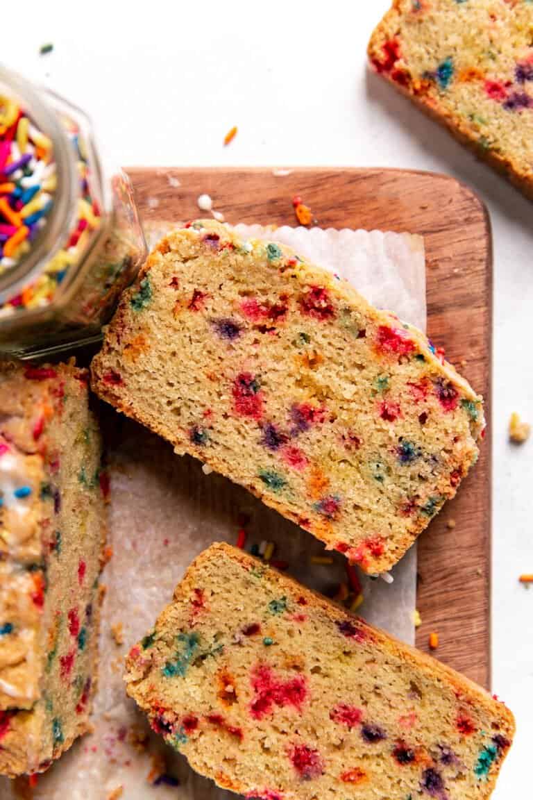 Funfetti Loaf Cake • Fit Mitten Kitchen