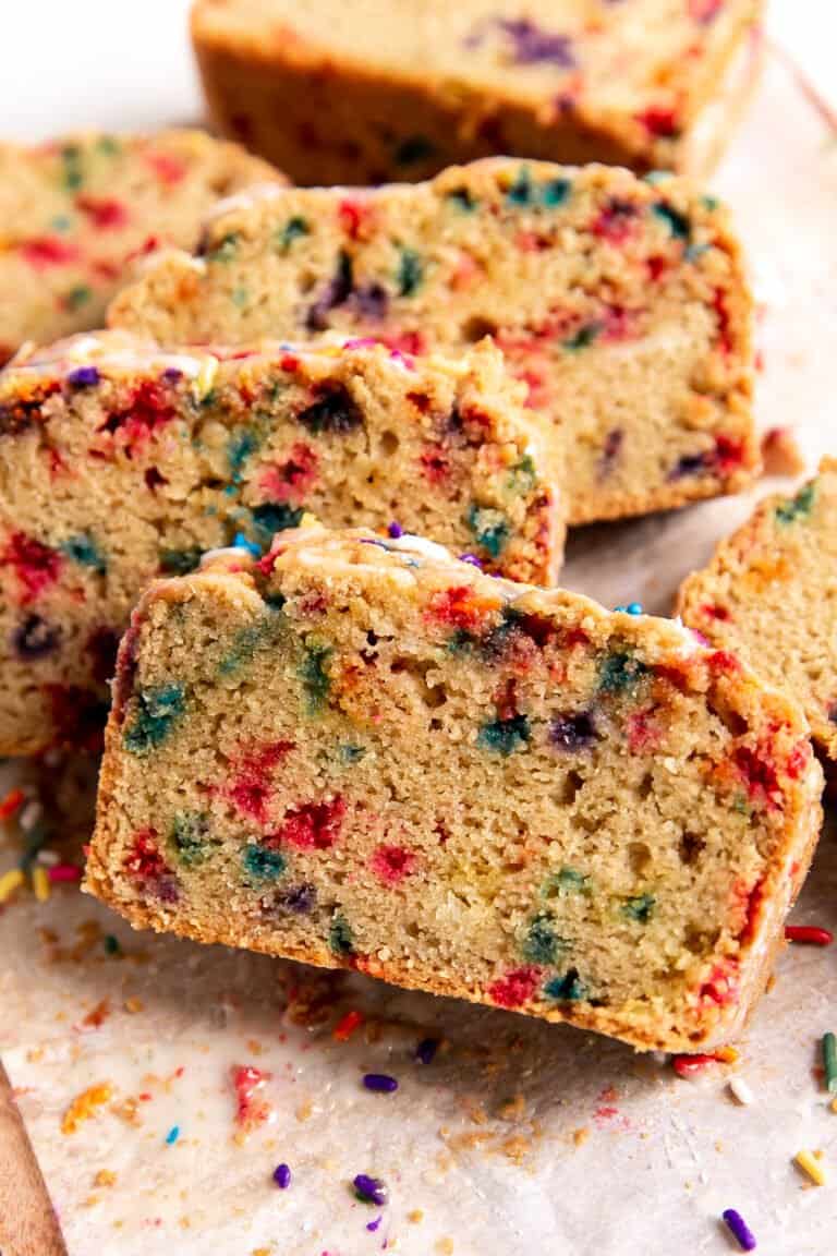 Funfetti Loaf Cake • Fit Mitten Kitchen