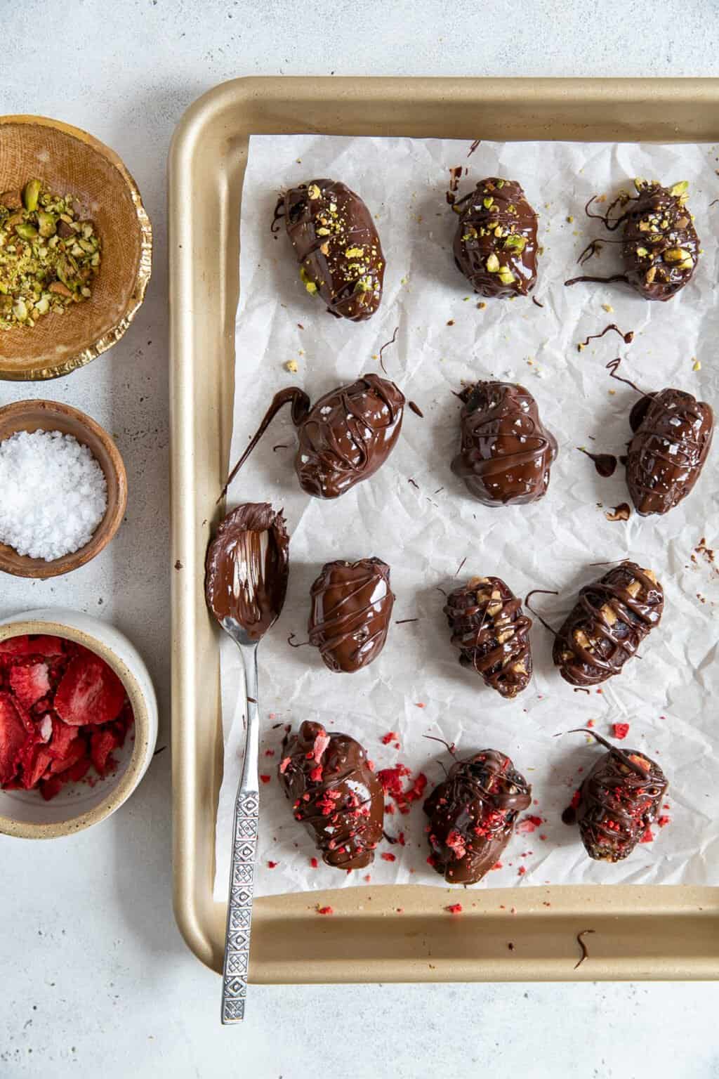 Chocolate Covered Dates • Fit Mitten Kitchen