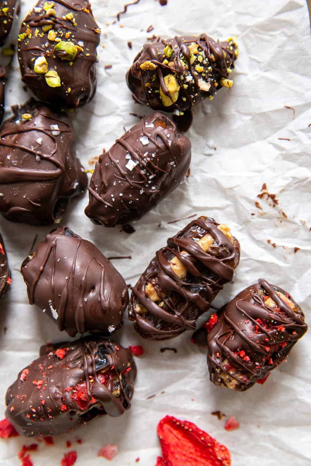 Chocolate Covered Dates • Fit Mitten Kitchen