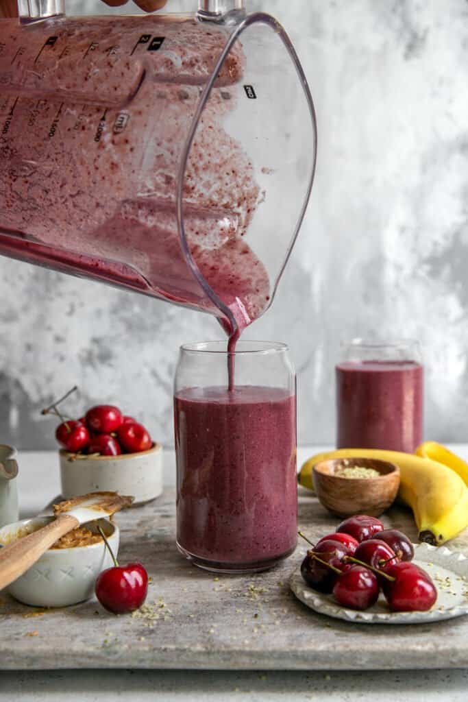 Cherry Smoothie • Fit Mitten Kitchen